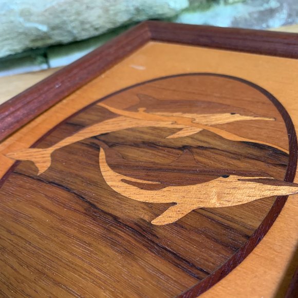 Hudson River Inlay | Accents | Dolphins Wood Marquetry Hudson River ...